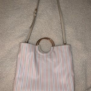 LC Lauren Conrad Bags | Lc Runway Collection Leather Saddle Bag | Poshmark